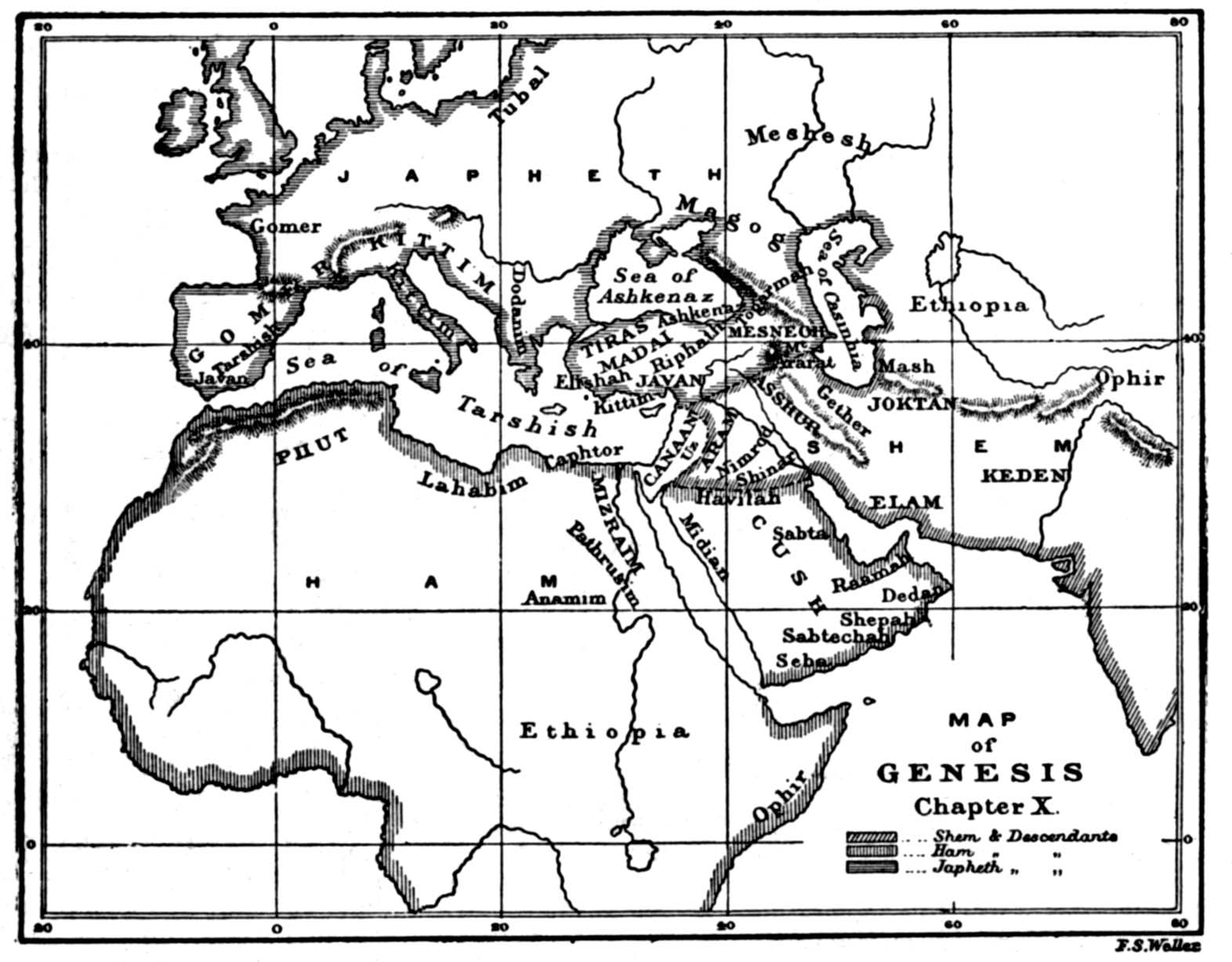 gen 10 - map of genesis